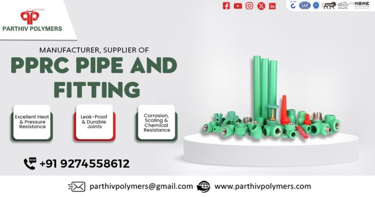 Durable PPR Pipes and Fitting in Andhra Pradesh | Parthiv Polymer